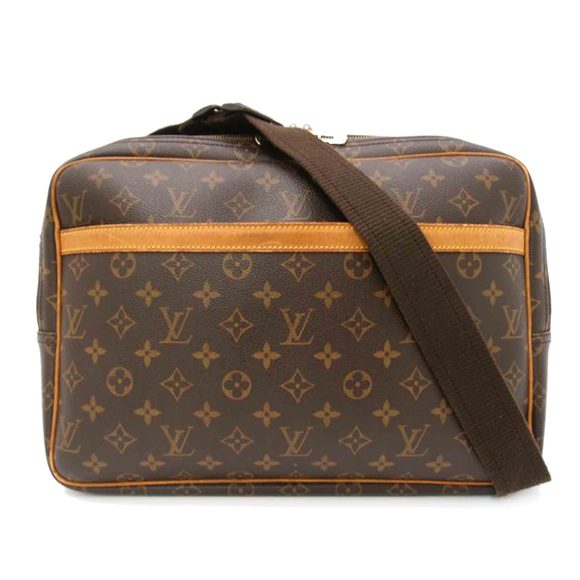 Louis Vuitton | Bags | Louis Vuitton Reporter Gm Monogram Handbag Brown ...